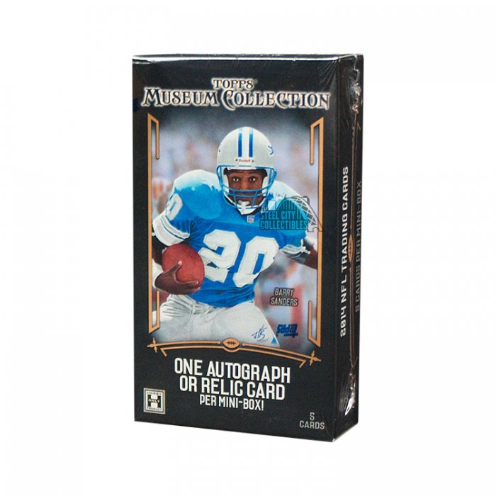 2014 Topps Museum Collection Football Hobby Pack | Steel City Collectibles