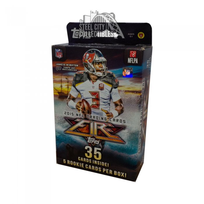 2015 Topps Fire Football Hanger Box | Steel City Collectibles