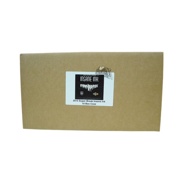 2015 Super Break Insane Ink 10-Box Case | Steel City Collectibles