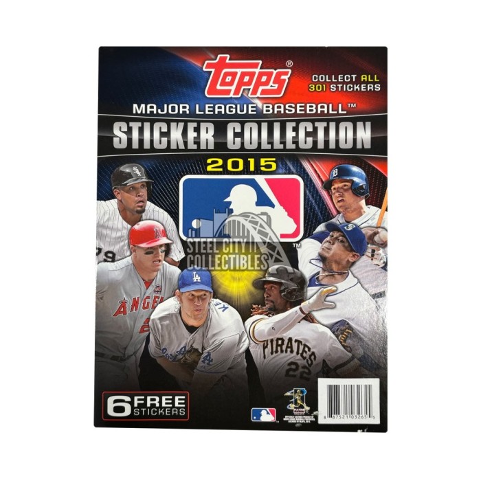 2015 Topps MLB Sticker Album | Steel City Collectibles