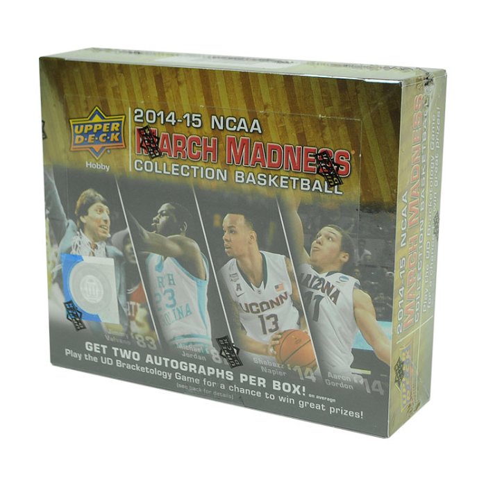 2014-15 Upper Deck NCAA March Madness Basketball Hobby Box | Steel City ...