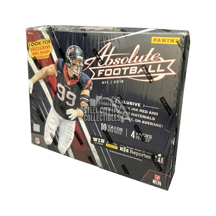 2016 Panini Absolute Football Mega Box *PLEASE READ* | Steel City ...