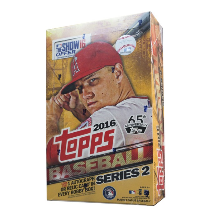 2016 Topps Series 2 Baseball Hobby Box | Steel City Collectibles
