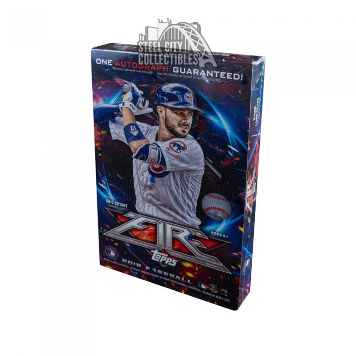 2018 Topps Fire Baseball Collectors Hobby Box | Steel City Collectibles