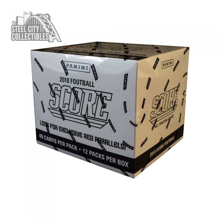 2018 Panini Score Football 12ct Fat Pack Box | Steel City Collectibles
