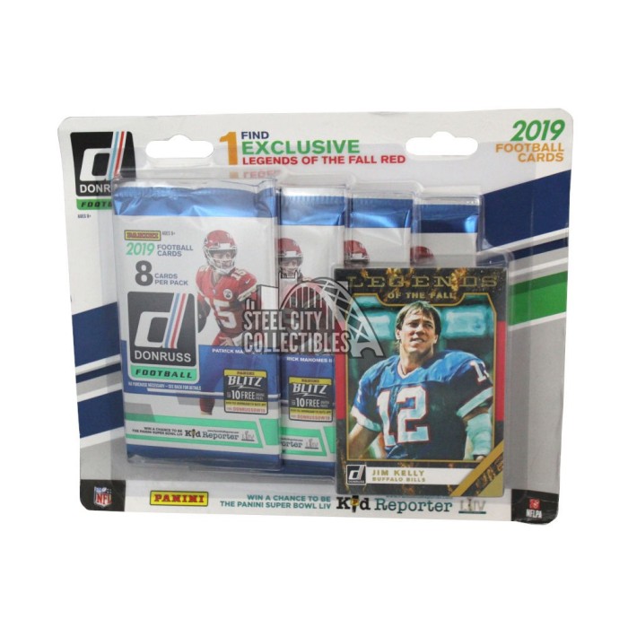 2019 Panini Donruss Football Blister Pack | Steel City Collectibles