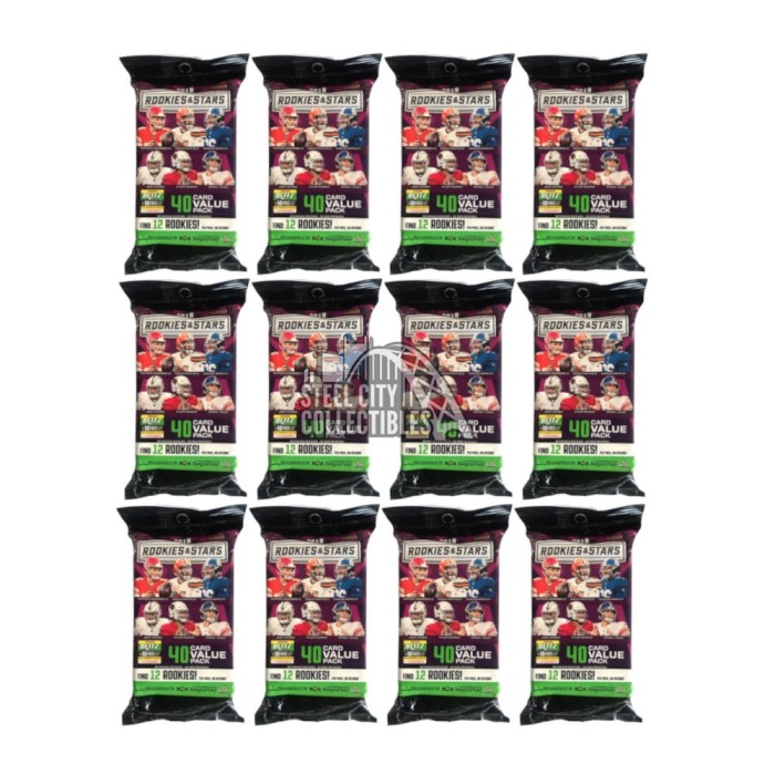 2019 Panini Rookies & Stars Football Fat Pack 12-Pack Lot | Steel City ...
