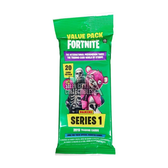 2019 Panini Fortnite Series 1 Trading Card Value Pack | Steel City ...