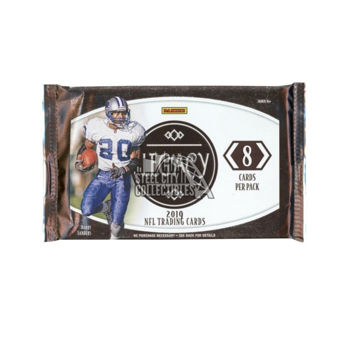 2019 Panini Legacy Football Hobby Pack | Steel City Collectibles