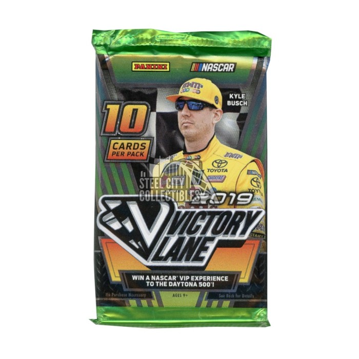 2019 Panini Victory Lane Racing Blaster Pack | Steel City Collectibles