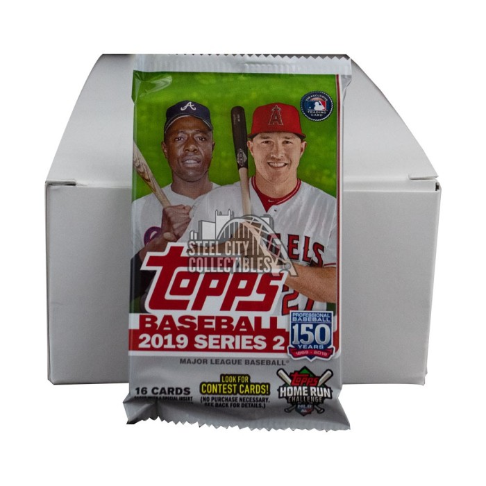 2019 Topps Series 2 Baseball Gravity Feed 36-Pack Sleeve | Steel City ...