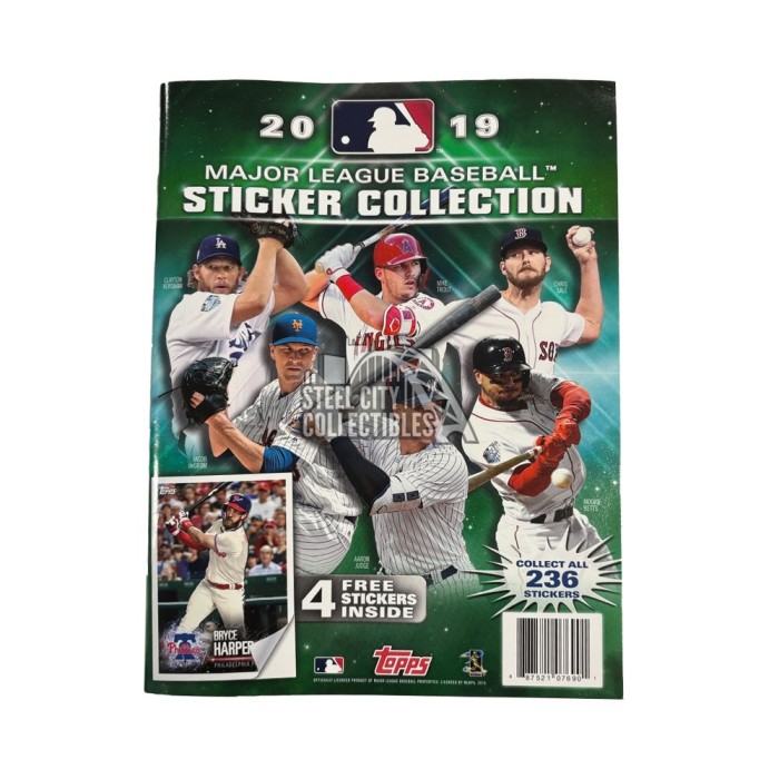 2019 Topps MLB Sticker Album | Steel City Collectibles