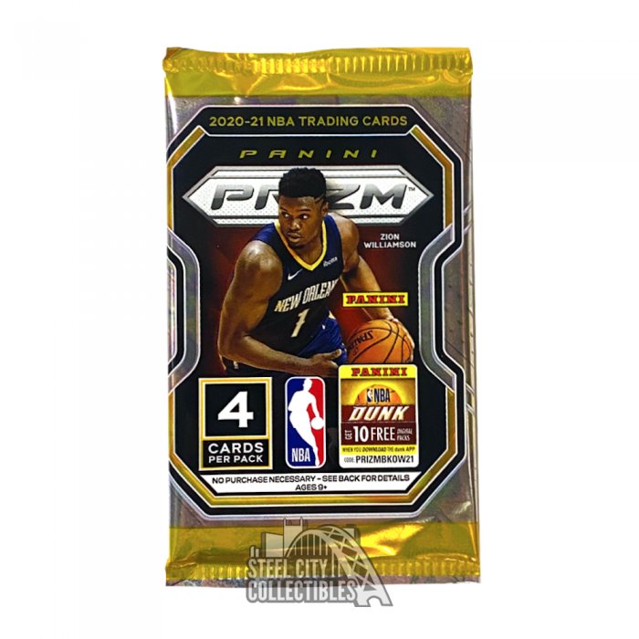 2020-21 Panini Prizm Basketball Retail Pack | Steel City Collectibles