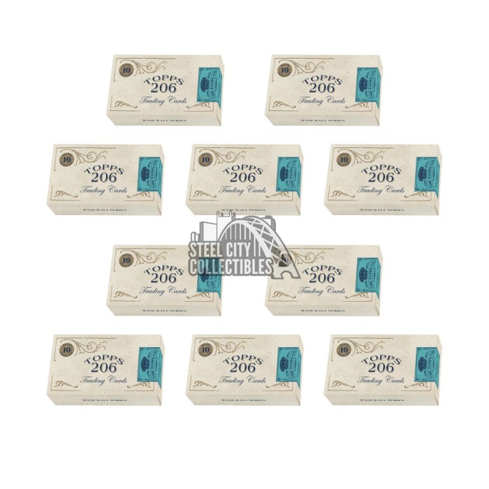 2020 Topps T206 Baseball Series 3 10-Box Lot | Steel City Collectibles