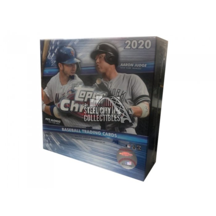 2020 Topps Chrome Baseball Mega Box | Steel City Collectibles