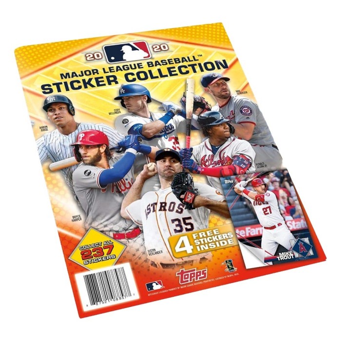2020 Topps MLB Baseball Sticker Collection Album | Steel City Collectibles