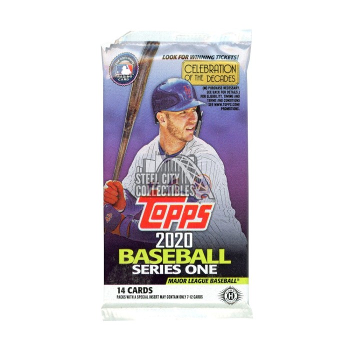 2020 Topps Series 1 Baseball Hobby Pack | Steel City Collectibles
