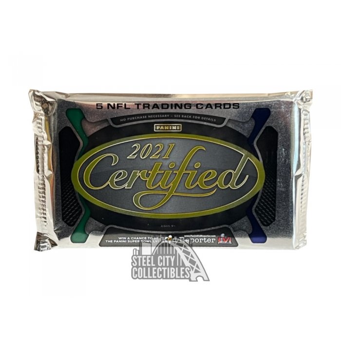 2021 Panini Certified Football Hobby Pack | Steel City Collectibles