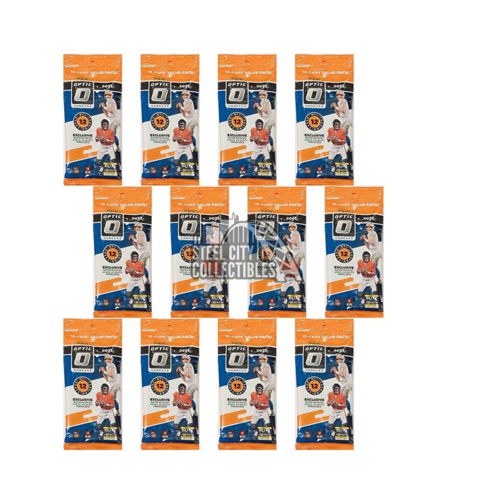 2021 Panini Donruss Optic Football Value 12-Pack Lot | Steel City ...