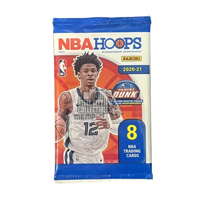 2020-21 Panini Hoops Basketball Gravity Feed Pack | Steel City Collectibles