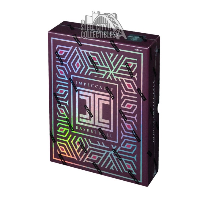 2020-21 Panini Impeccable Basketball Hobby Box | Steel City Collectibles