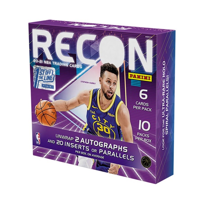 2020-21 Panini Recon Basketball Hobby Box - 1st Off The Line (FOTL ...
