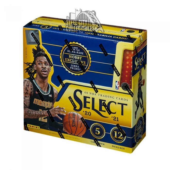 2020-21 Panini Select Basketball Hobby Box Random Divisions Group Break ...