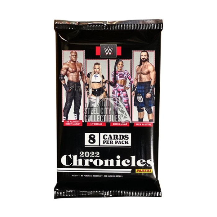 2022 Panini Chronicles WWE Hobby Pack | Steel City Collectibles