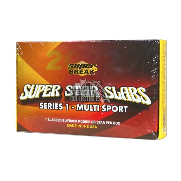 2022 Super Break SuperStar Slabs Series 1 Box | Steel City Collectibles