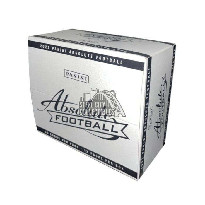 2022 Panini Absolute Football 12-Fat Pack Box | Steel City Collectibles
