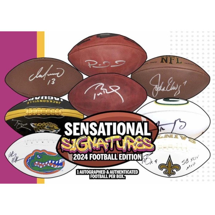 2024 Gold Rush Sensational Signatures Football Edition Box | Steel City ...