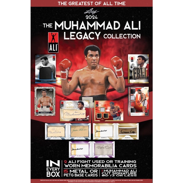2024 Leaf The Muhammad Ali Legacy Collection Case | Steel City Collectibles