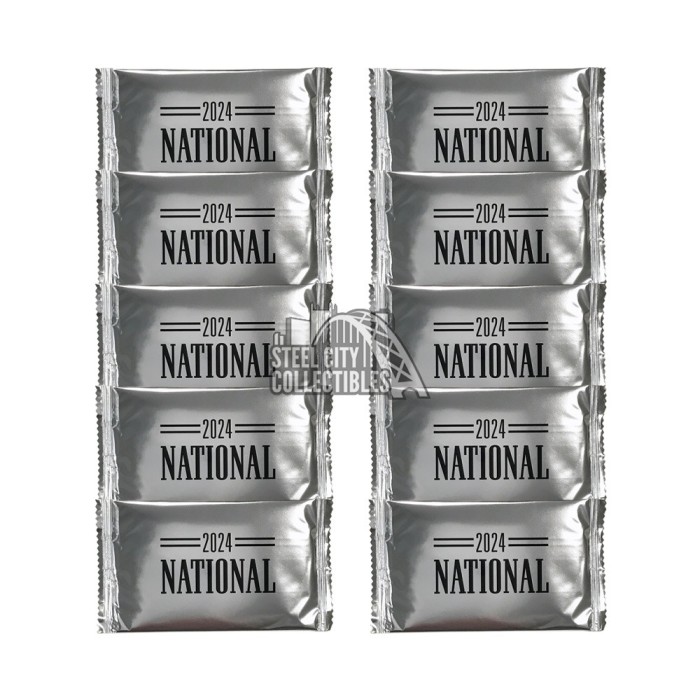 2024 Panini National Sports Convention Exclusive Silver Pack 10-Pack ...