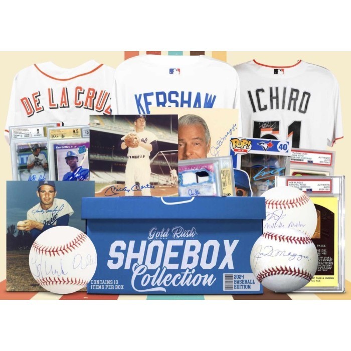 2024 Gold Rush Shoebox Collection Baseball Edition Box SNAKE DRAFT ...
