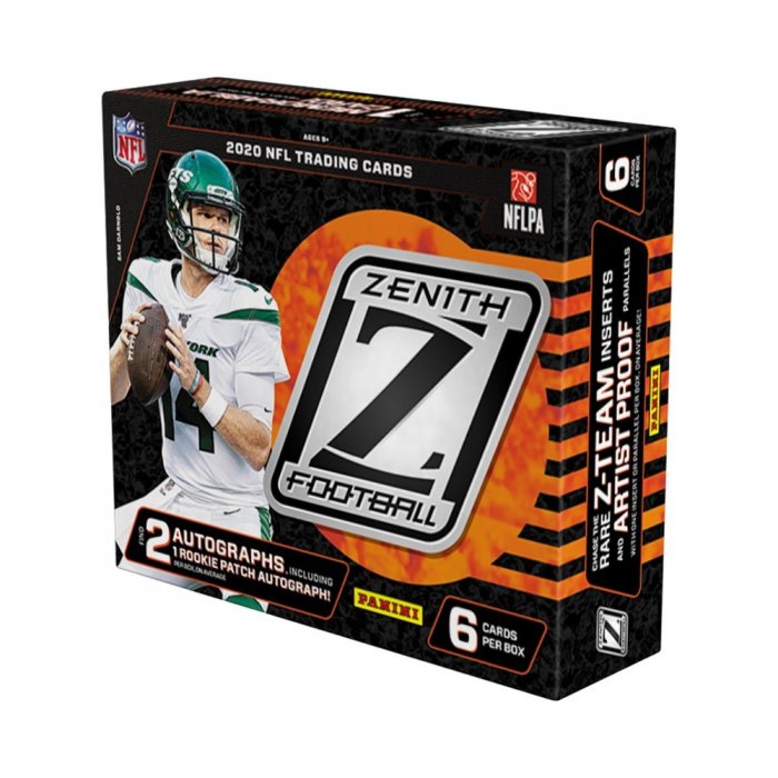 2020 Panini Zenith Football Hobby 2-Box Random Division Group Break #2 ...