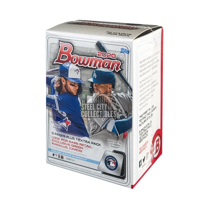 2020 Bowman Baseball 6-Pack Blaster Box | Steel City Collectibles