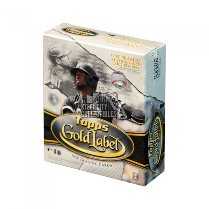 2020 Topps Gold Label Baseball Hobby Box | Steel City Collectibles