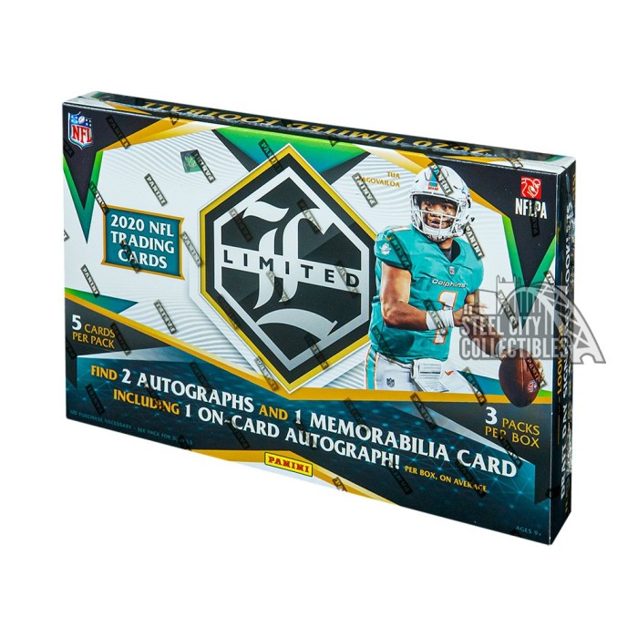 2020 Panini Limited Football Hobby Box | Steel City Collectibles