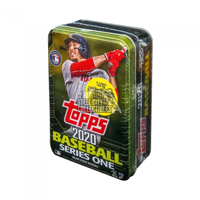 2020 Topps Series 1 Baseball Tin Box | Steel City Collectibles