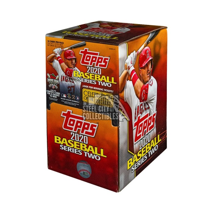 2020 Topps Series 2 Baseball 36-Pack Gravity Feed Box | Steel City ...