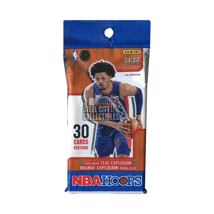 2021-22 Panini Hoops Basketball 30-Card Fat Pack | Steel City Collectibles