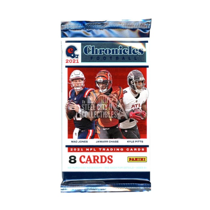 2021 Panini Chronicles Football Hobby Pack | Steel City Collectibles