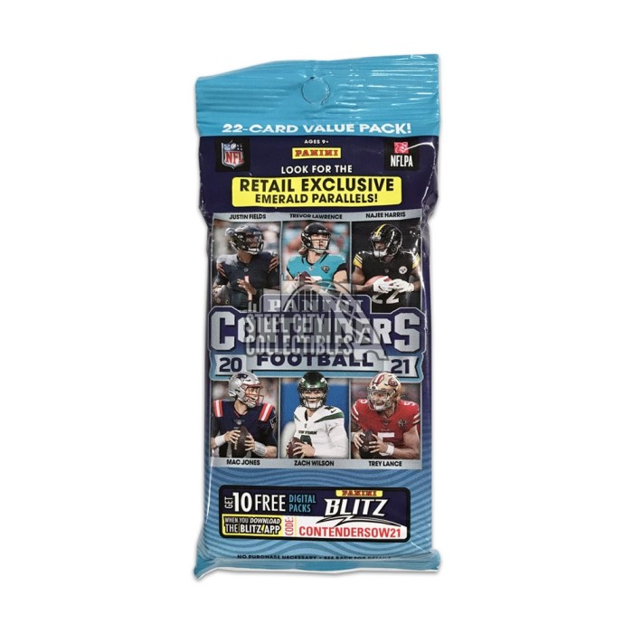 2021 Panini Contenders Football Fat Pack | Steel City Collectibles