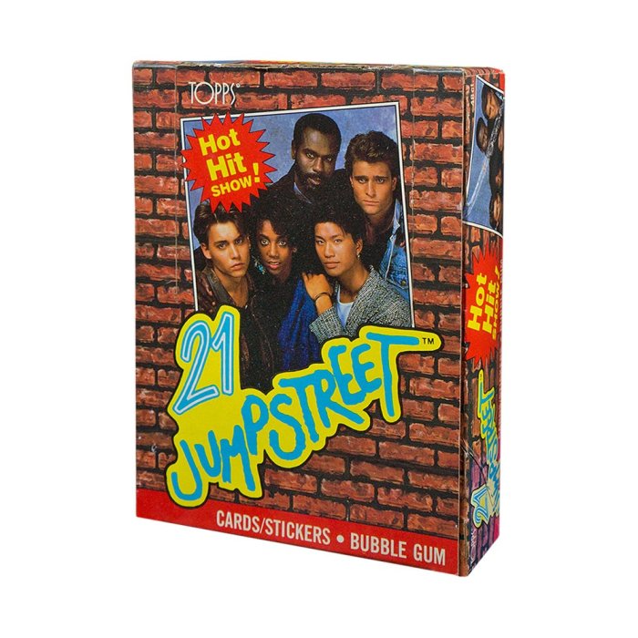 1988 Topps 21 Jump Street 48ct Unopened Wax Box | Steel City Collectibles