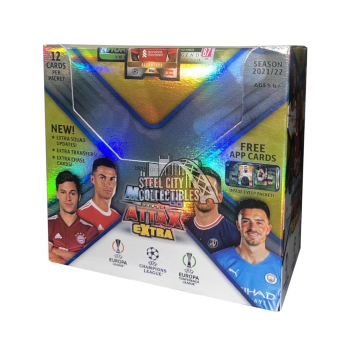 2021-22 Topps Match Attax Extra Soccer Box | Steel City Collectibles