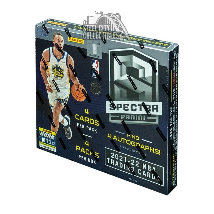 2021-22 Panini Spectra Basketball Hobby Box Random Pack Group Break #2 ...