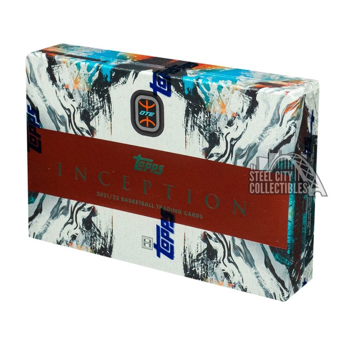 2021-22 Topps Inception Overtime Elite Basketball Hobby Box | Steel ...