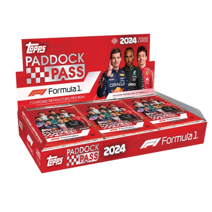2024 Topps Paddock Pass Formula 1 F1 Hobby Box | Steel City Collectibles