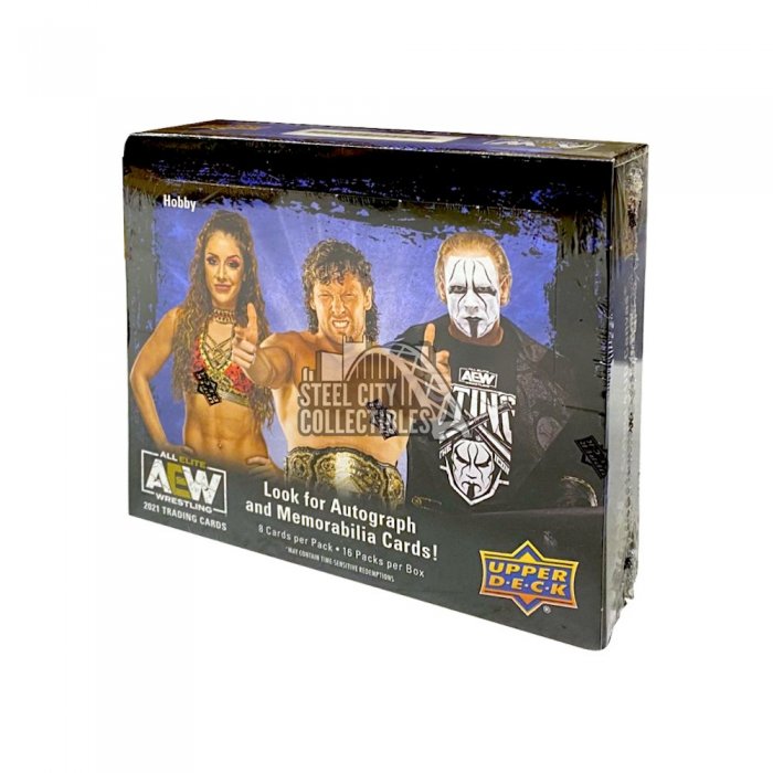 2021 Upper Deck AEW Wrestling Hobby 2-Box Random 4-Pack Group Break #1 ...