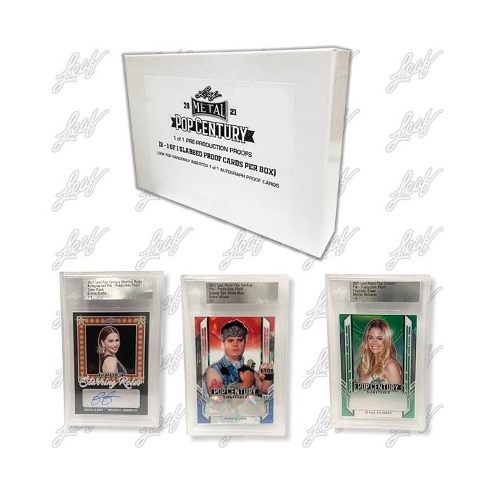 2021 Leaf Pop Century 1 of 1 Proof Box | Steel City Collectibles